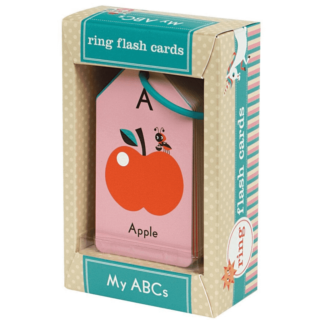 My ABCs Ring Flash Cards – Red Barn Mercantile - Old Town Alexandria